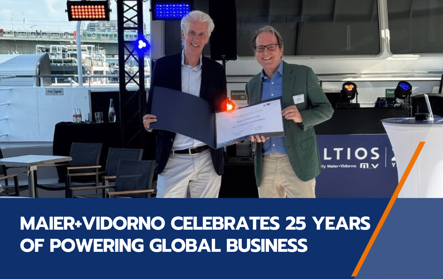 Maier+Vidorno Celebrates 25 Years of Powering Global Business